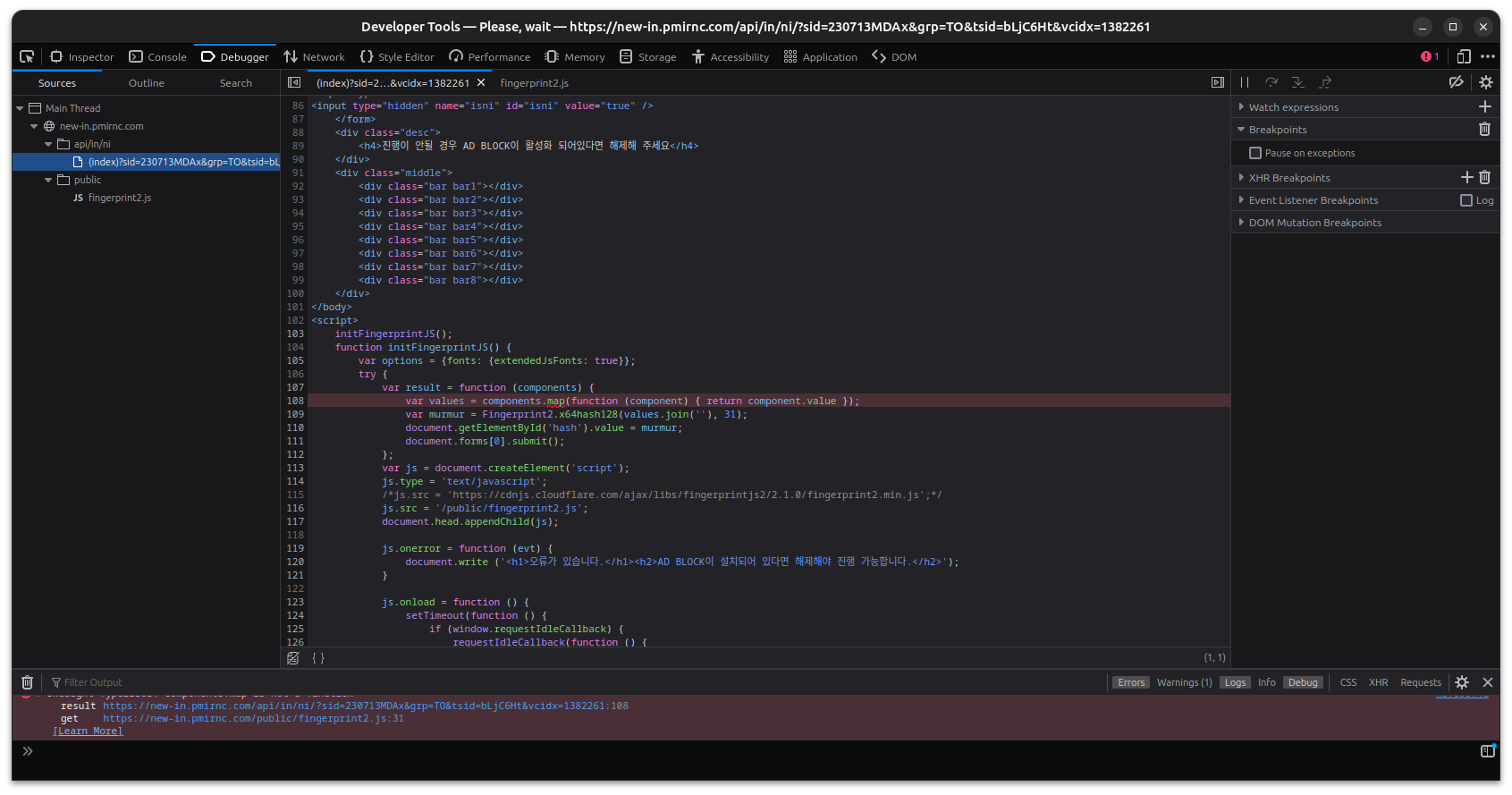 Improve `fingerprint2.js` - `x64hash128` `components` · Issue #2741 · uBlockOrigin/uBlock-issues ...