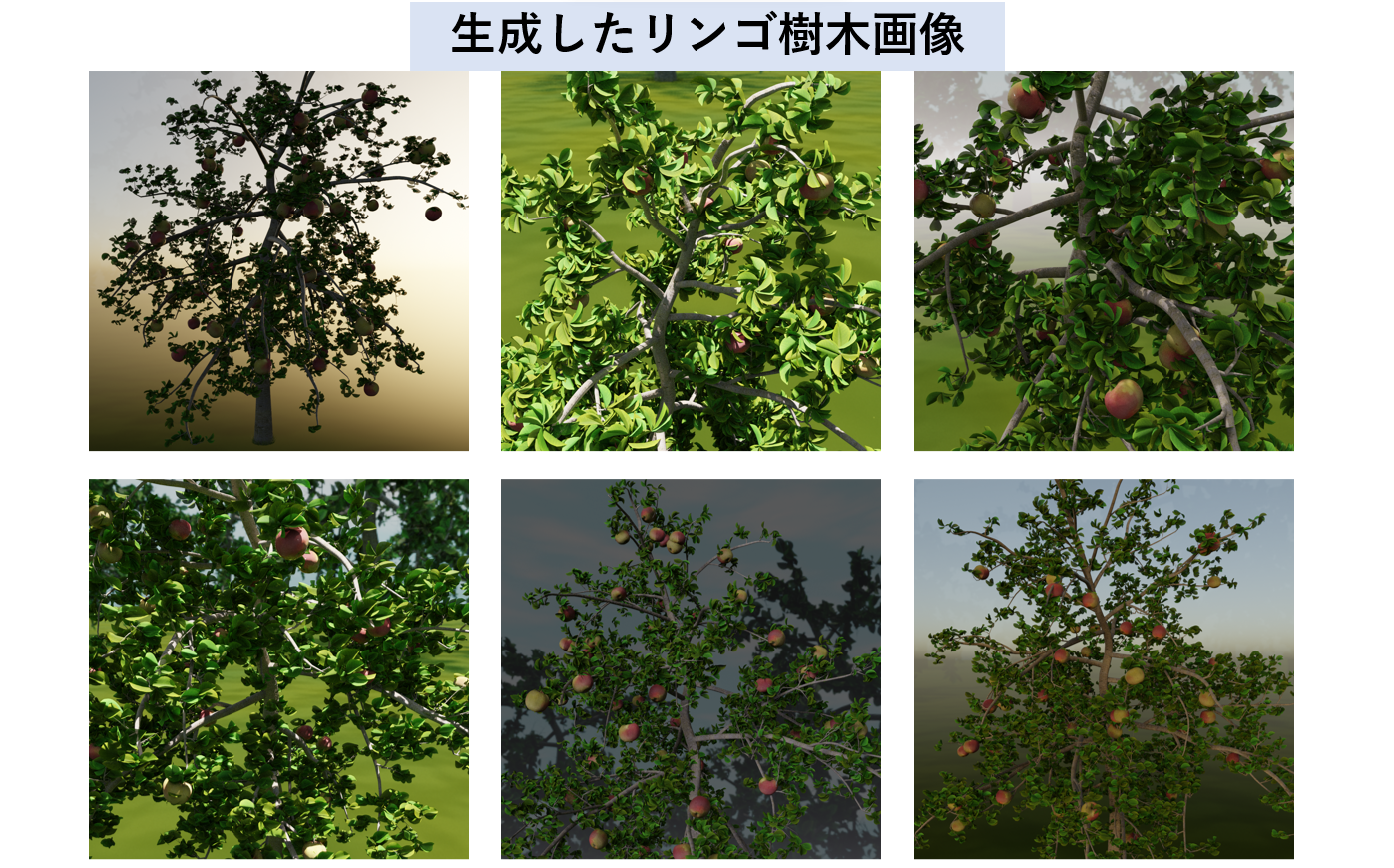 GitHub - HidetoKubo/3DCG_apple_tree_images_creator: リンゴ樹木3DCG画像の自動生成システム (Blender, Python)