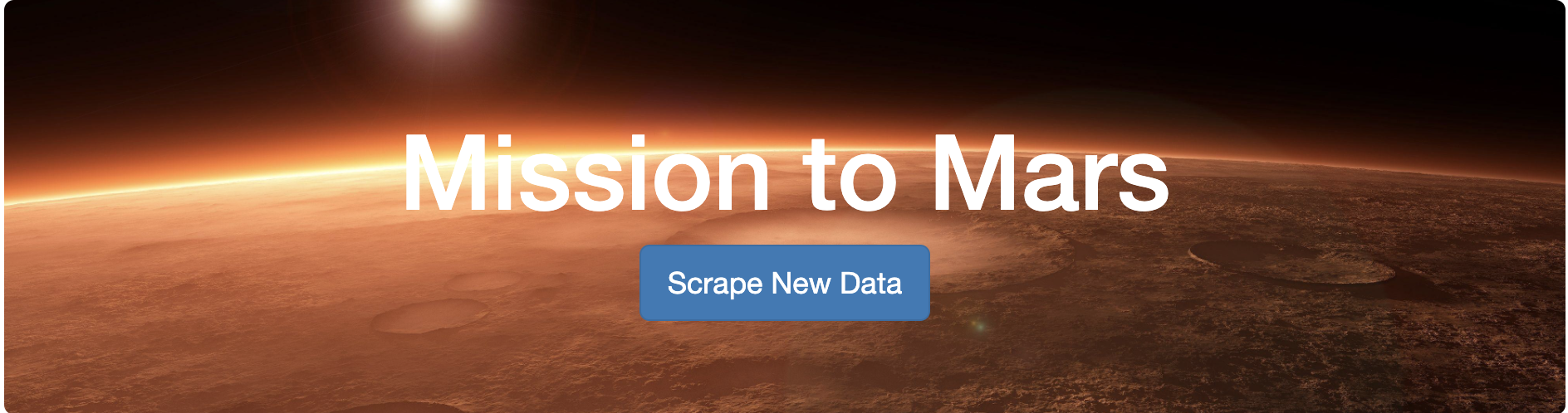 GitHub - schoolboycamel/Mission-to-Mars