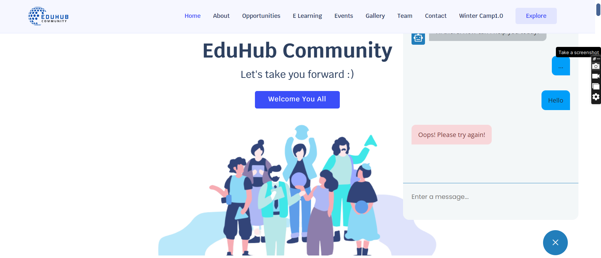 Chat Bot Box Size · Issue 465 · Eduhub Communityeduhub Community 