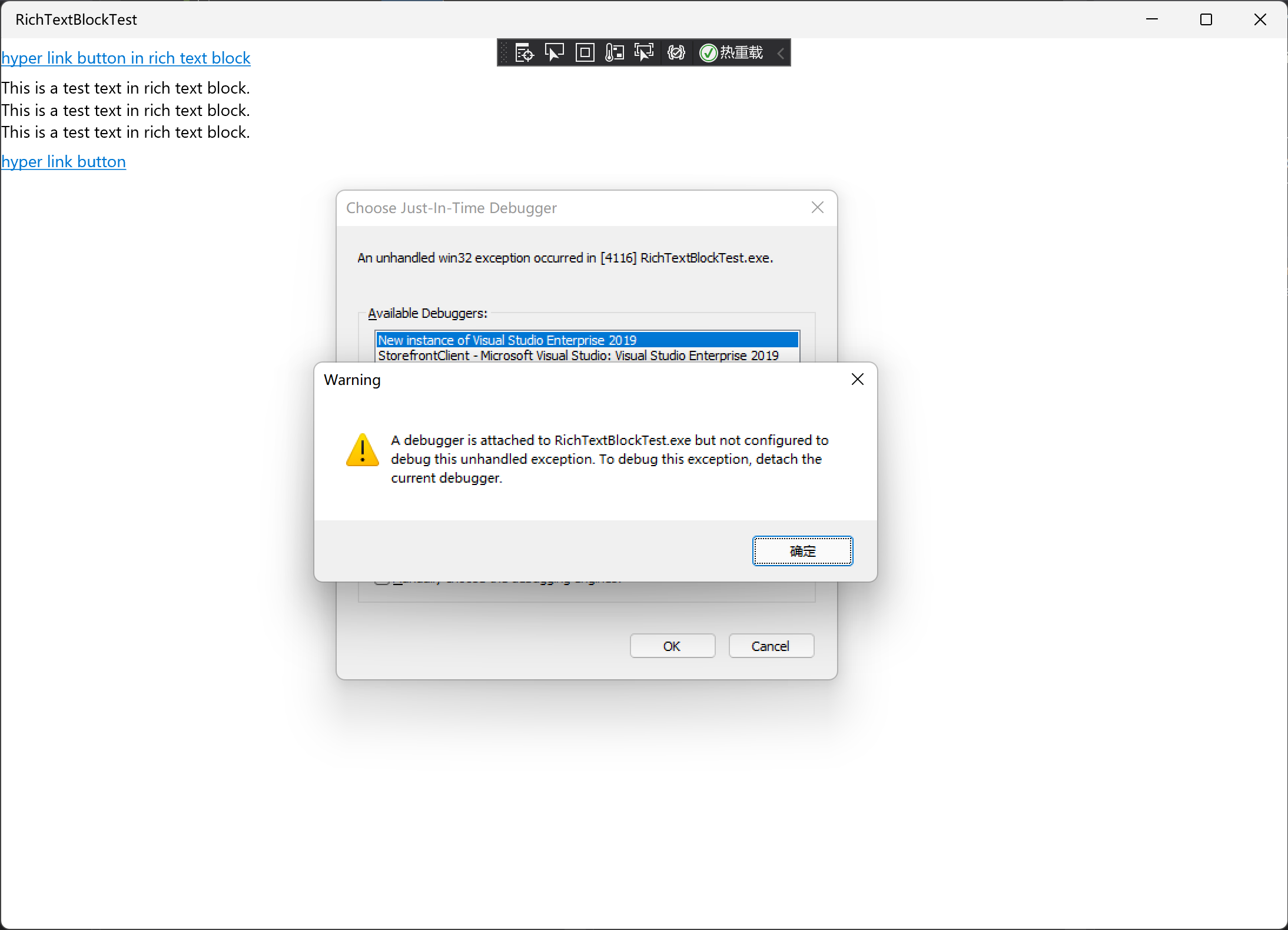 Richtextblock Can Cause The App To Crash · Issue 5646 · Microsoftmicrosoft Ui Xaml · Github