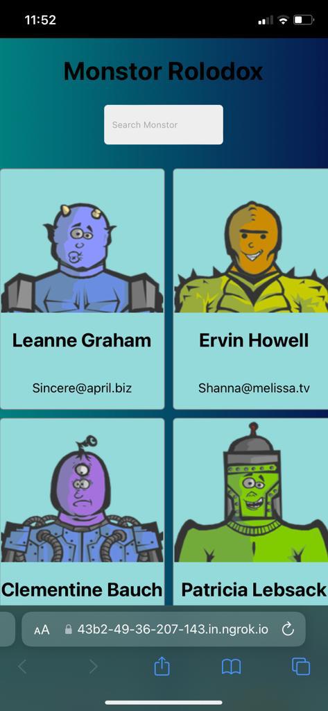 GitHub - Vipin675/monstor-rolodex: react application