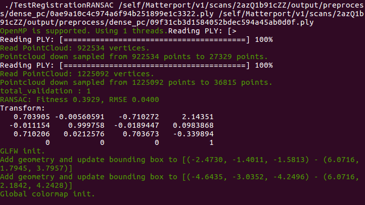 Registering challenging point clouds & random number generation · Issue ...
