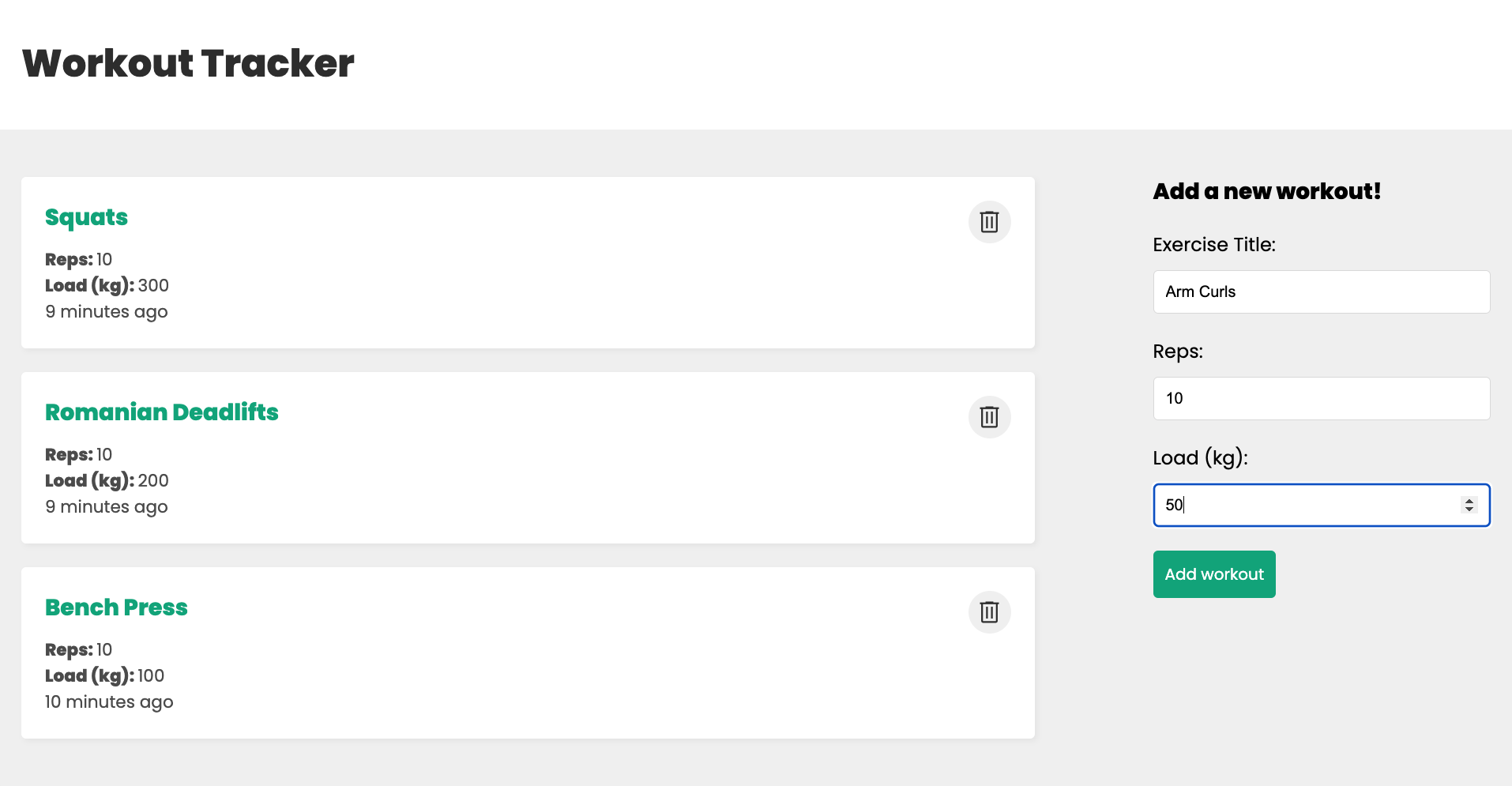 GitHub - chesterziebart/mern-app-workouttracker