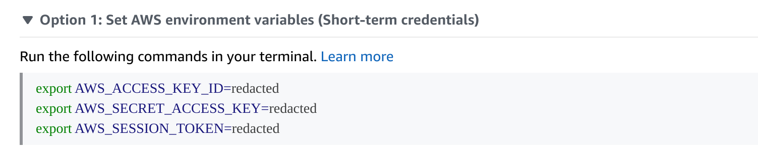 exporting credentials from SSO authenticated sessions as ENV variables · Issue #3650 · aws/aws ...
