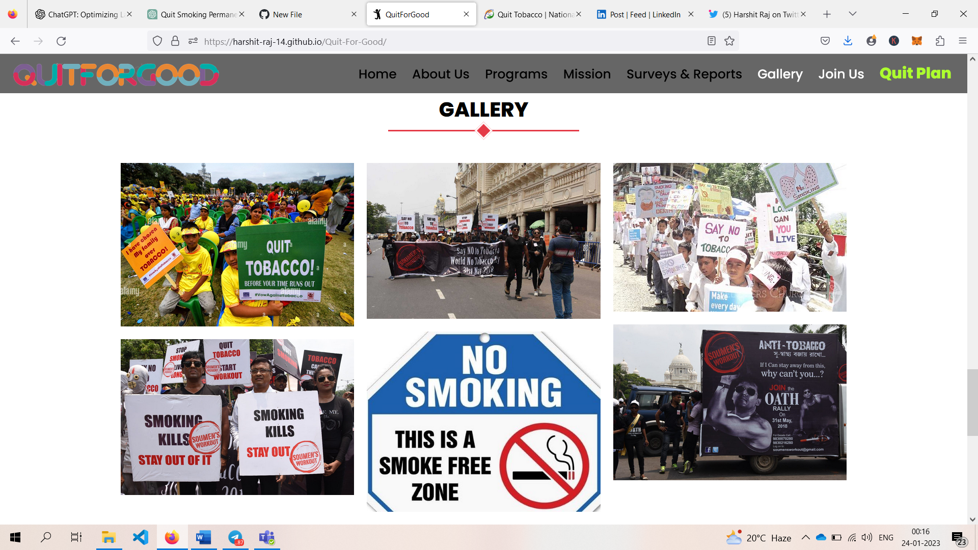 GitHub - Harshit-Raj-14/Quit-For-Good