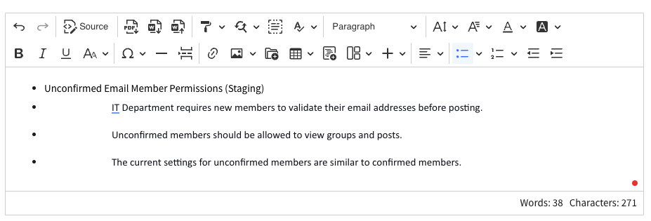 Nested Bullet lists are pasted incorrectly from word · Issue #14098 · ckeditor/ckeditor5 · GitHub