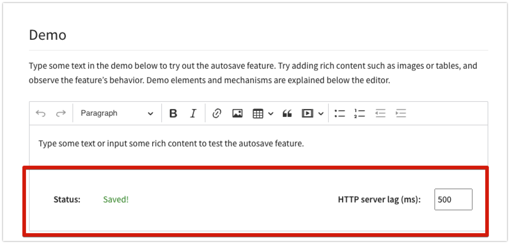 Autosave Demo Broken · Issue 15238 · Ckeditorckeditor5 · Github