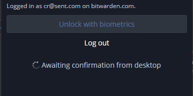 Since BW Windows 2022.9.0 update, Windows Hello prompt to log in BW Chrome extension is showing ...