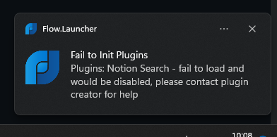 BUG: Impossible to uninstall a plugin that has been removed from the Plugin Store ('Notion ...