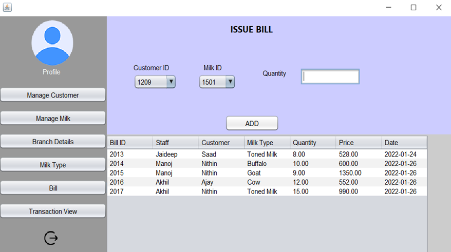 GitHub - AkLuffy07/Dairy-Management-System