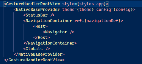 Android with react-native-gesture-handler 2.x + expo 44. Modal cant be opened by dragging top ...
