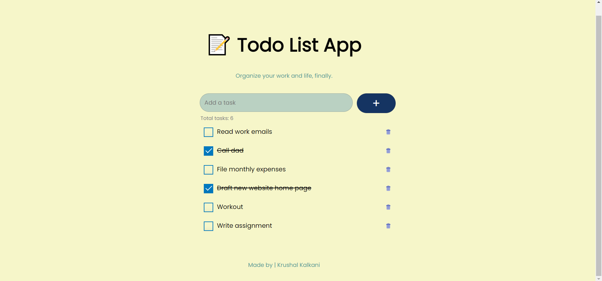 GitHub - krushaalkalkani/todolist-app GitHub - krushaalkalkani/todolist-app