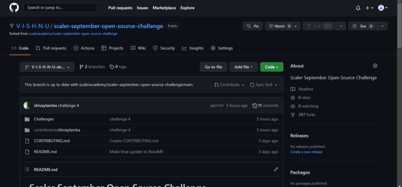 challenge -1-4,9,11,13-14,16-17,20-21,23-30_Vishnu S Pramod · Issue #22 · scaleracademy/scaler ...