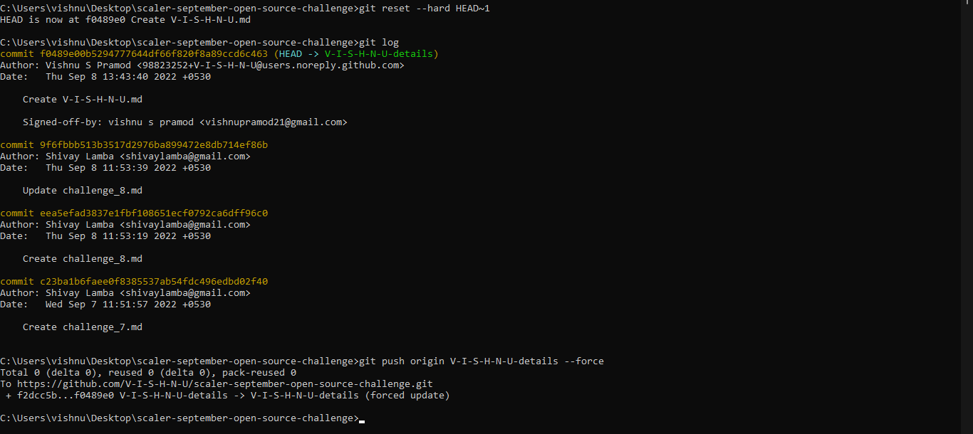 challenge -1-4,9,11,13-14,16-17,20-21,23-30_Vishnu S Pramod · Issue #22 · scaleracademy/scaler ...