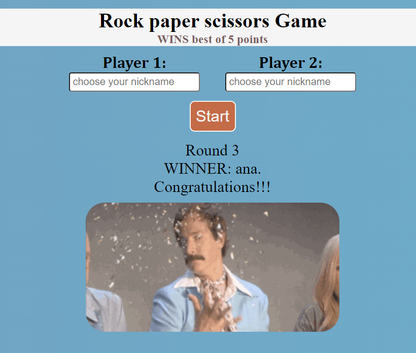 GitHub - tachax/project-RockPaperScissor: Project of a rock, paper and ...