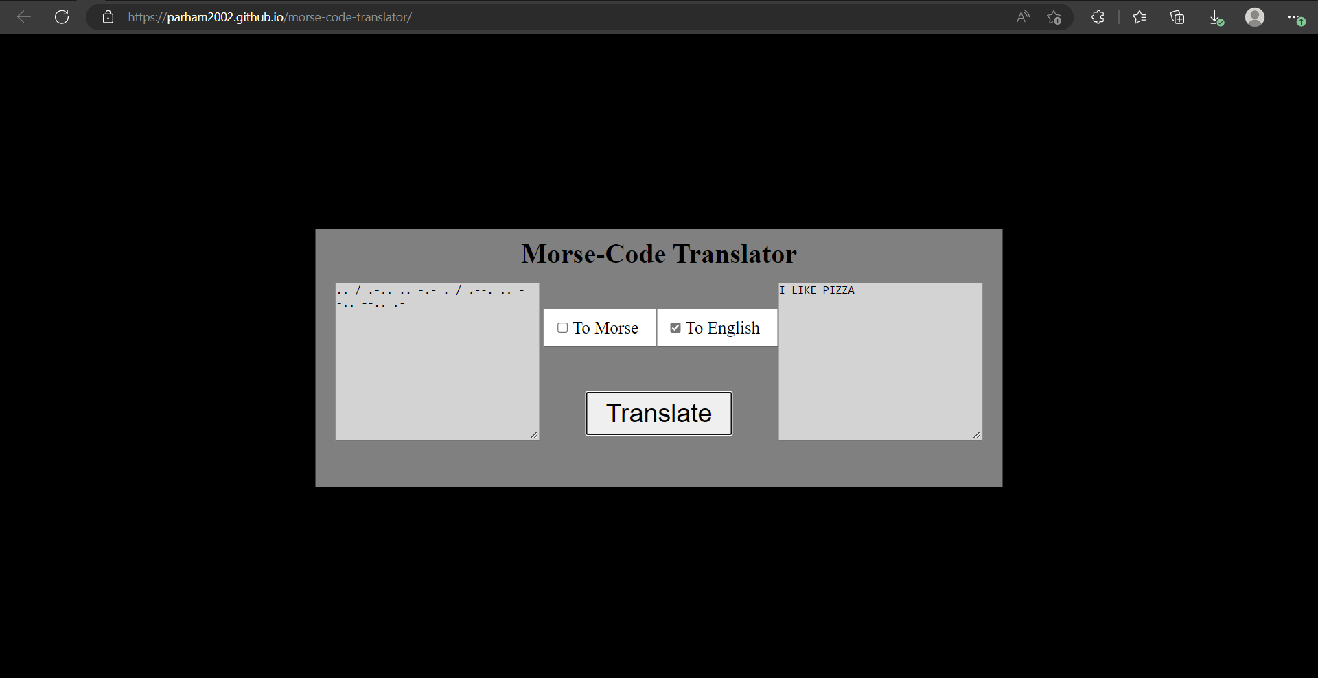 GitHub - Parham2002/morse-code-translator