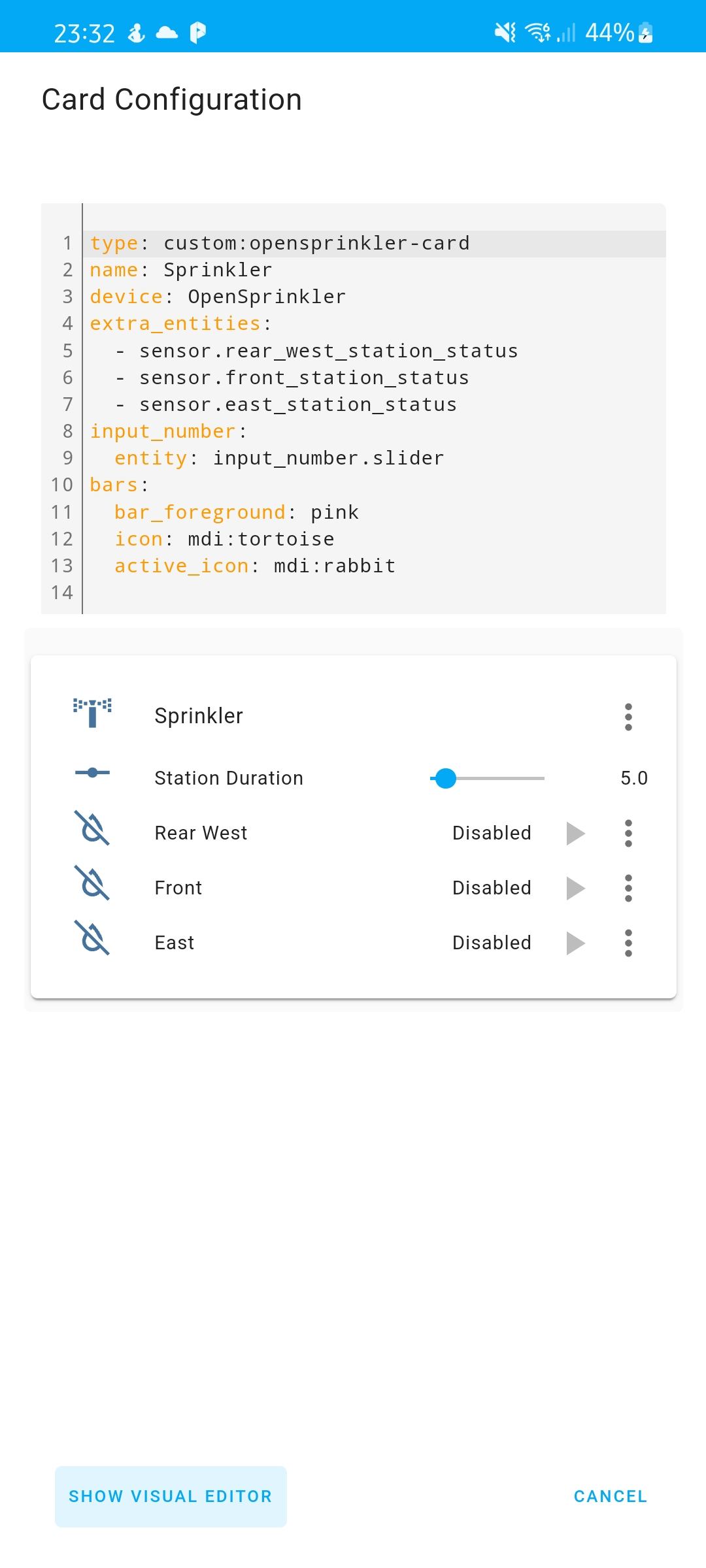 Zones / Programs shown as "Disabled" · Issue #183 · vinteo/hass-opensprinkler · GitHub
