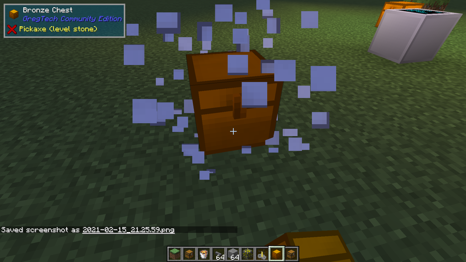 [BUG] Particle texture for chest does not represent a material · Issue #1480 · GregTechCE ...