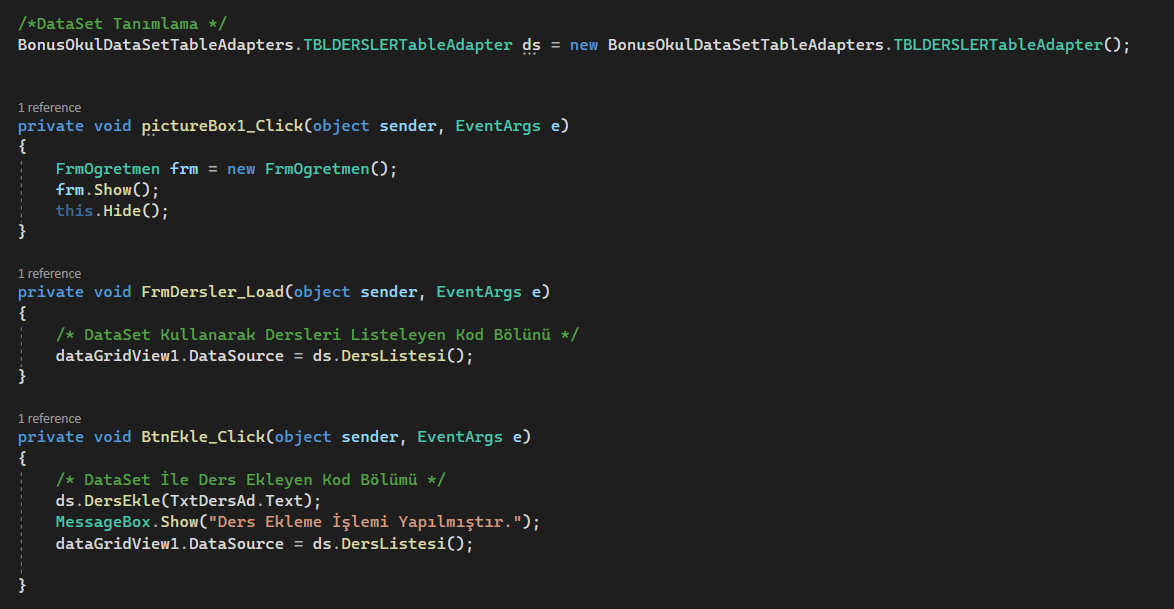 GitHub - Muratsaaglam/Mini-Okul-Not-Otomasyon: C# - SQL kodlama ile ...