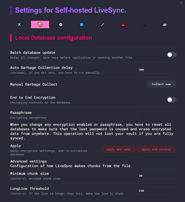 How to encrypt the database? · Issue #47 · vrtmrz/obsidian-livesync · GitHub