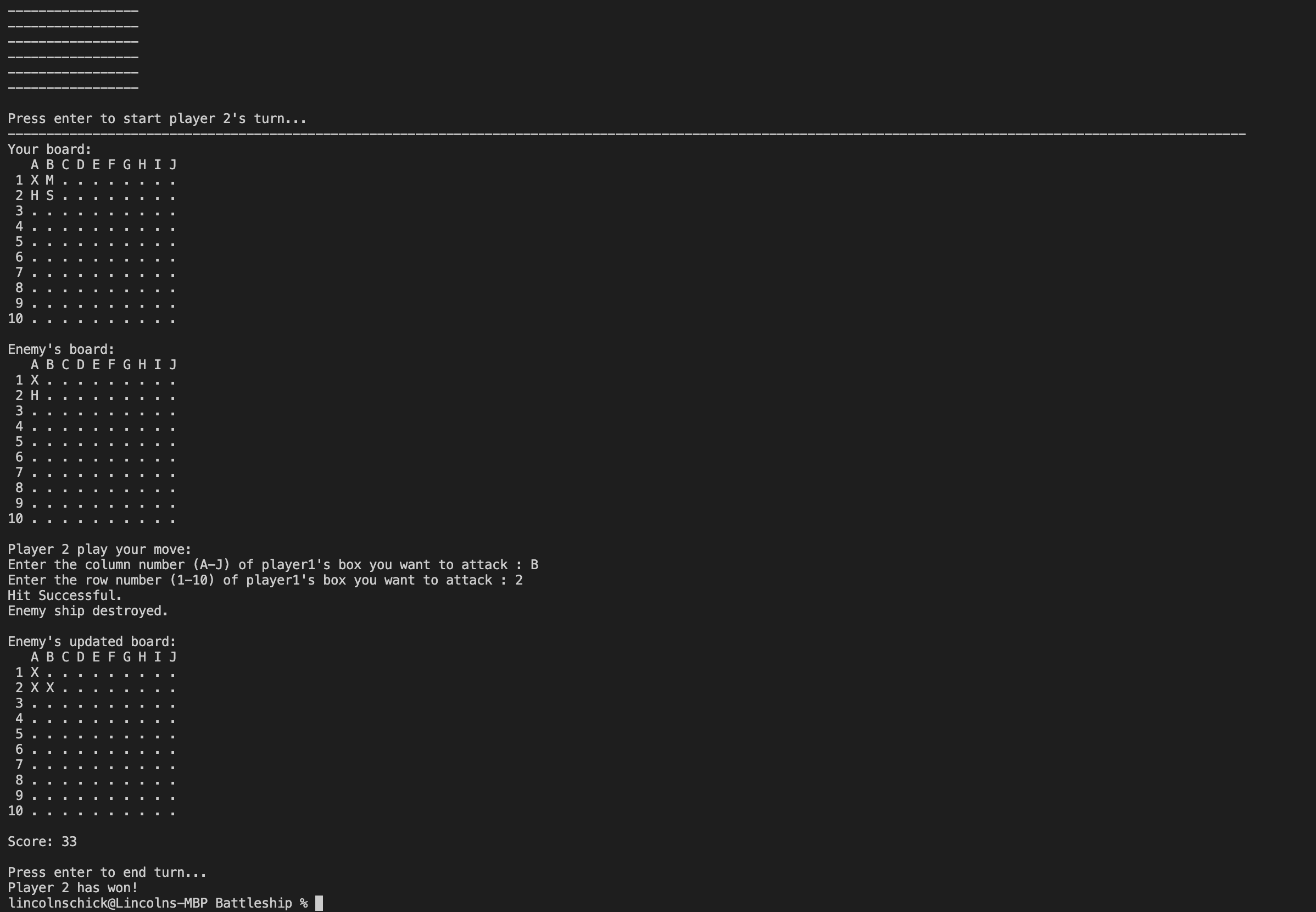 GitHub - jlin0702/battleship-terminal