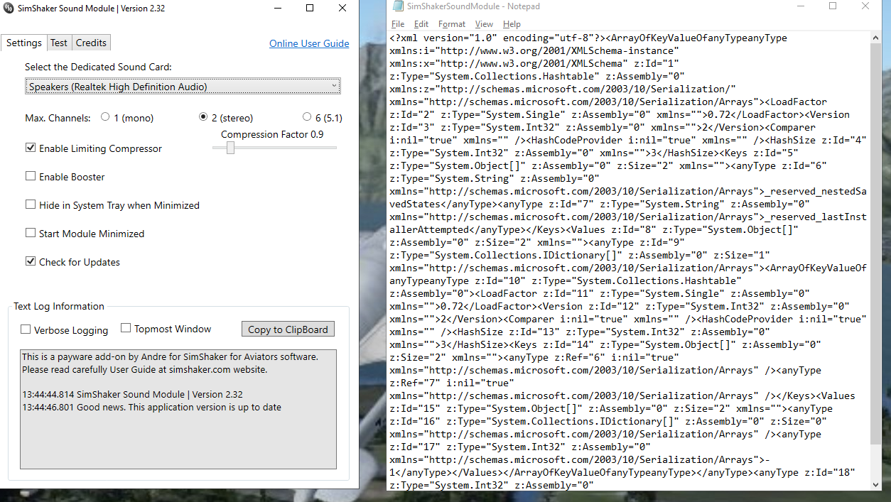 SimShaker for aviators strange issue · Issue #9 · SimShaker-for-Aviators/SimShaker-for-Aviators ...