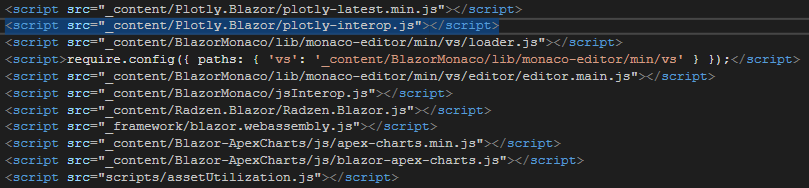 Can't find JS Files. · Issue #93 · apexcharts/Blazor-ApexCharts · GitHub