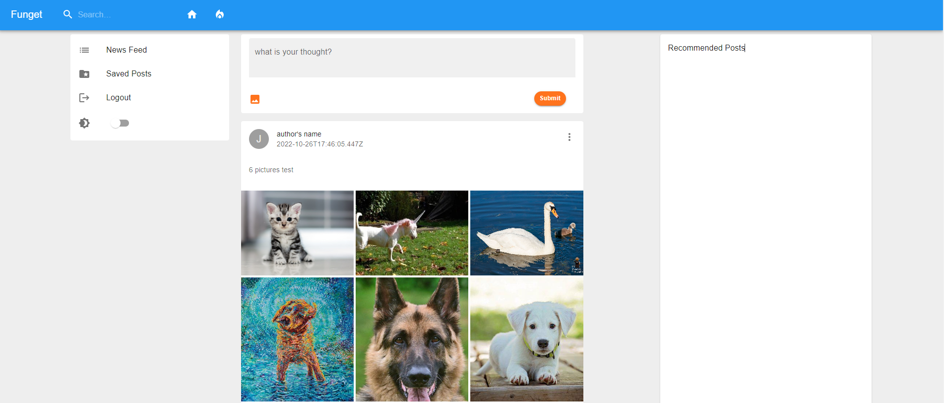 GitHub - joycethh/mui-practice: This is a MERN social app allow users ...