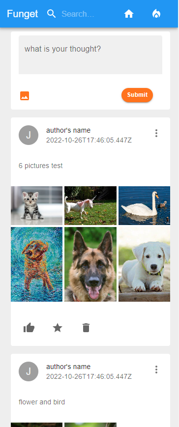 GitHub - joycethh/mui-practice: This is a MERN social app allow users ...