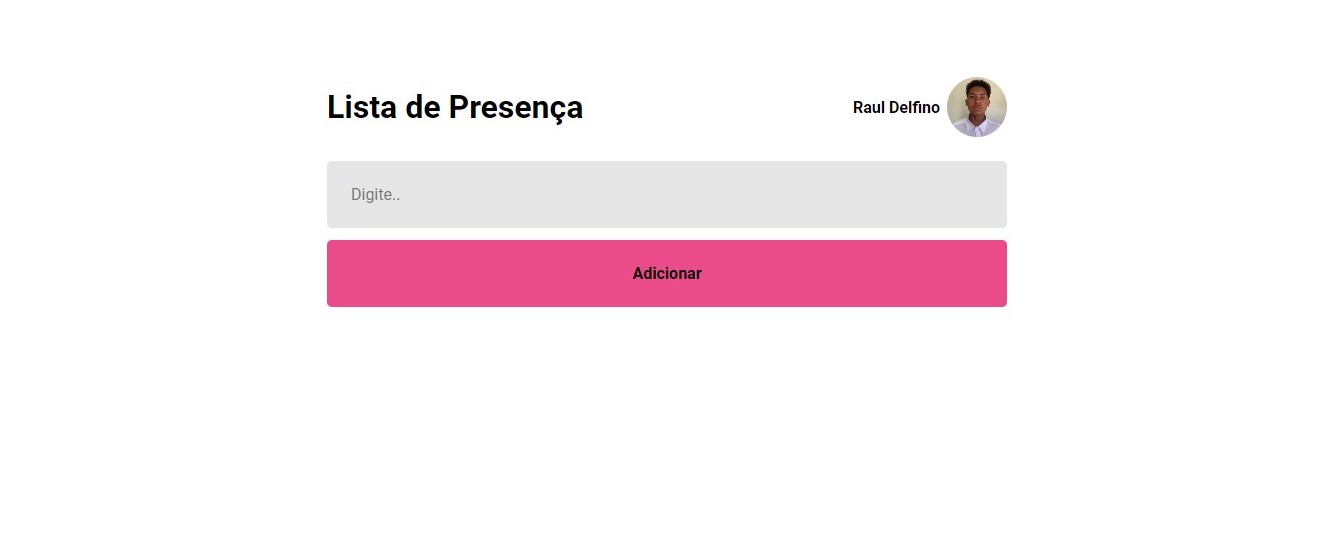 GitHub - RaulDelfino/ListaDePresenca