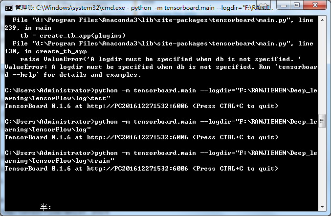 How To Use Launch Tensorboard In Tensorflow13 Platform On Windows7 · Issue 512 · Tensorflow 5968