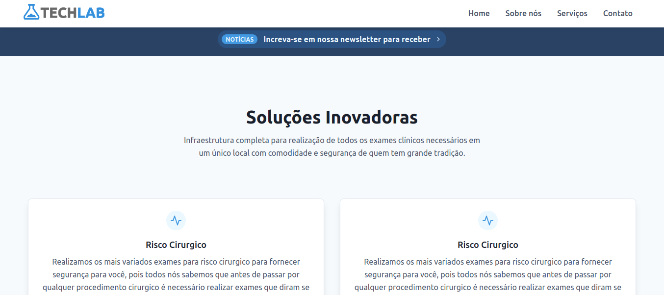 GitHub - gustavovaznet/website-techlab: Techlab Website