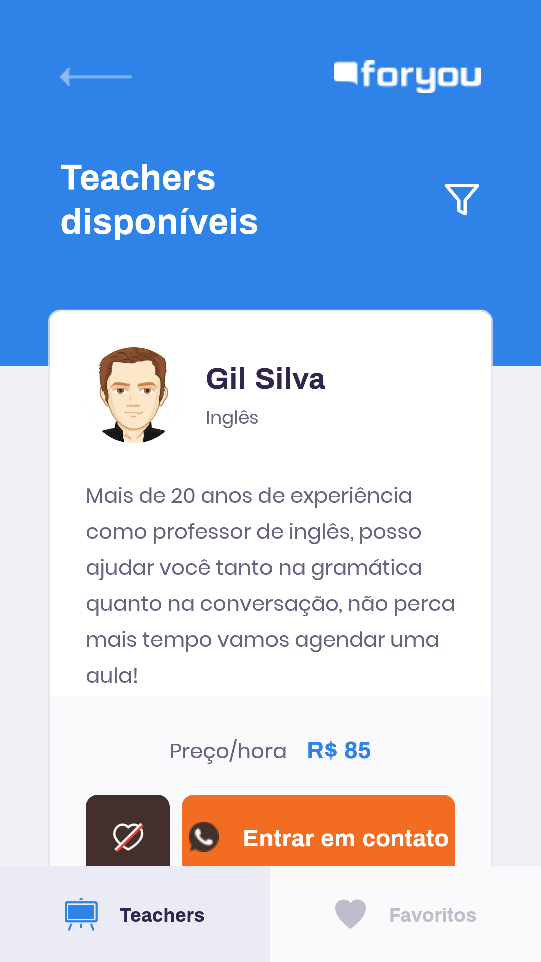 GitHub - gustavovaznet/app-foryou: Foryou Language Learning App
