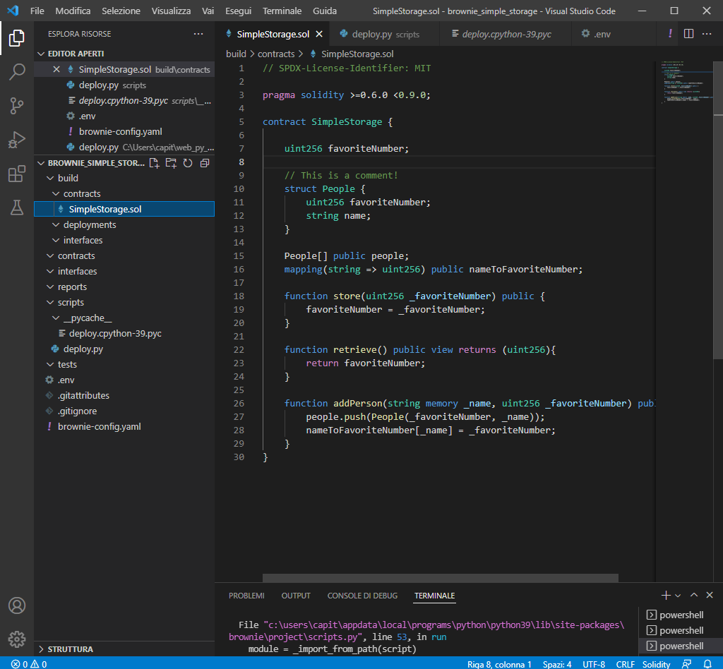 Import SimpleStorage from brownie · Issue #1138 · smartcontractkit/full-blockchain-solidity ...