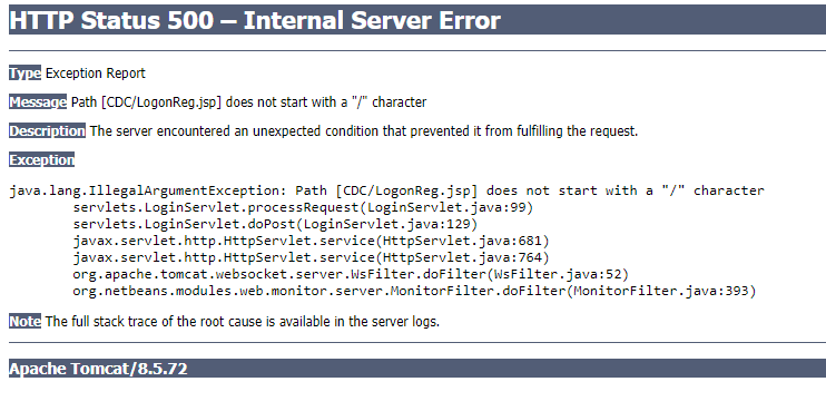 Login Servlet · Issue #1 · Project1-Team-JODEA/VacTrackSys · GitHub