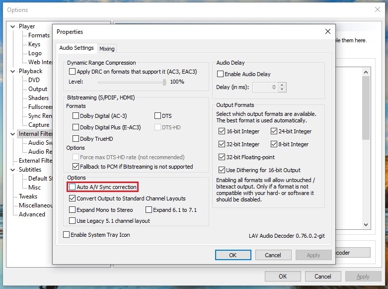 Audio skipping at starting · Issue #1563 · clsid2/mpc-hc · GitHub