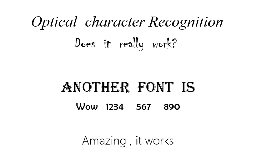 GitHub - SayanChatterjee49/OCR: Its a Computer Vision Method for ...