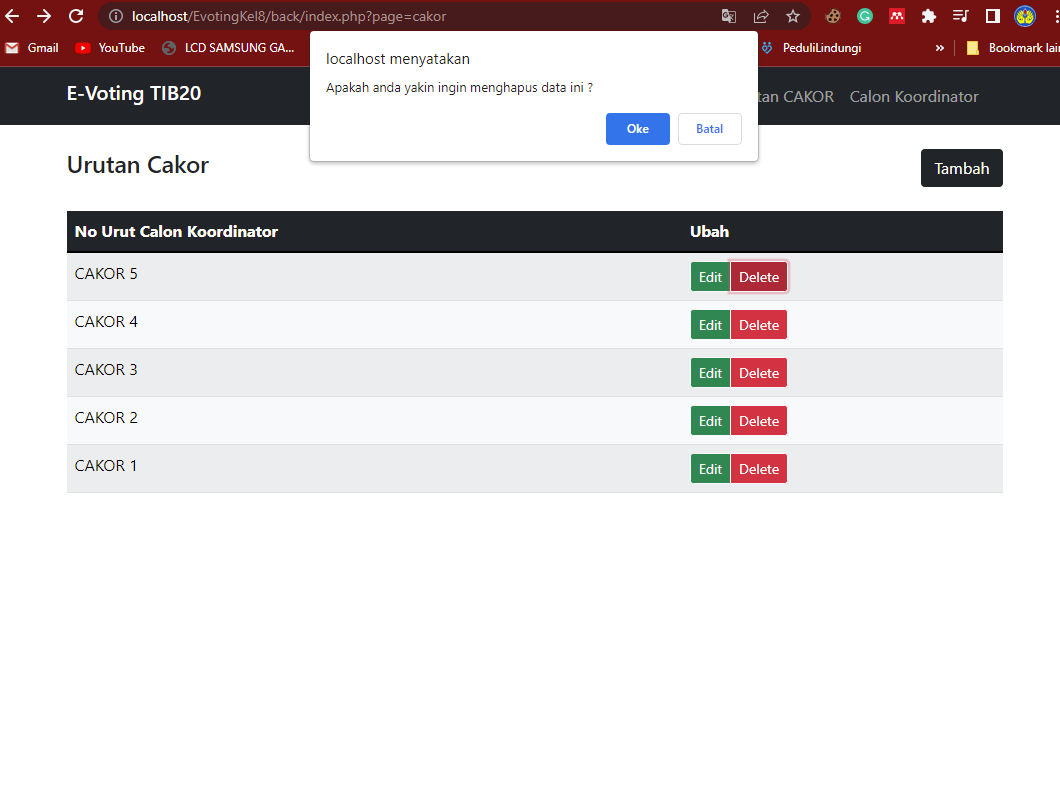 GitHub - Praktikum-PBW/4b-projek-8-evoting