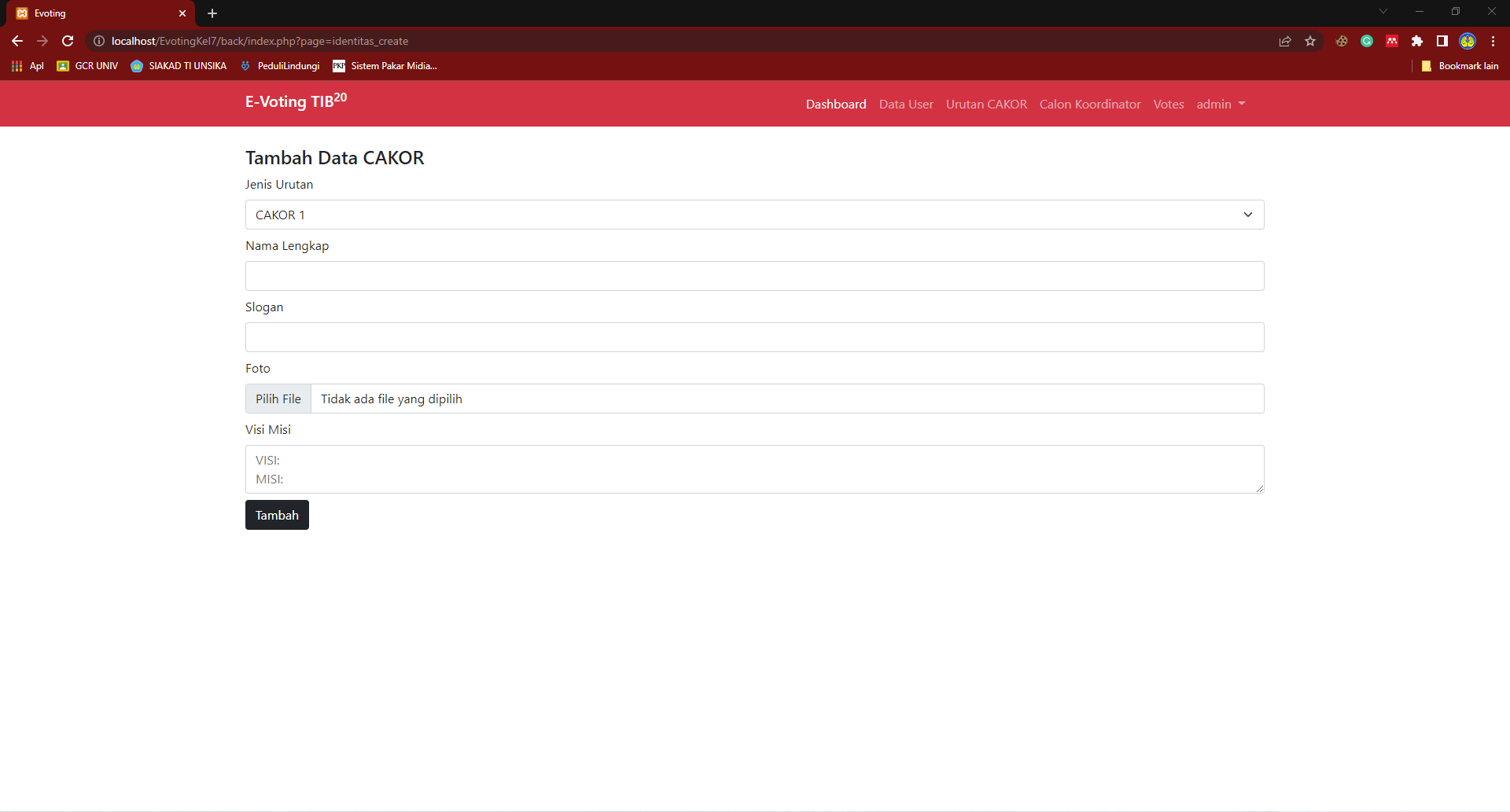 GitHub - Praktikum-PBW/4b-projek-11-evoting