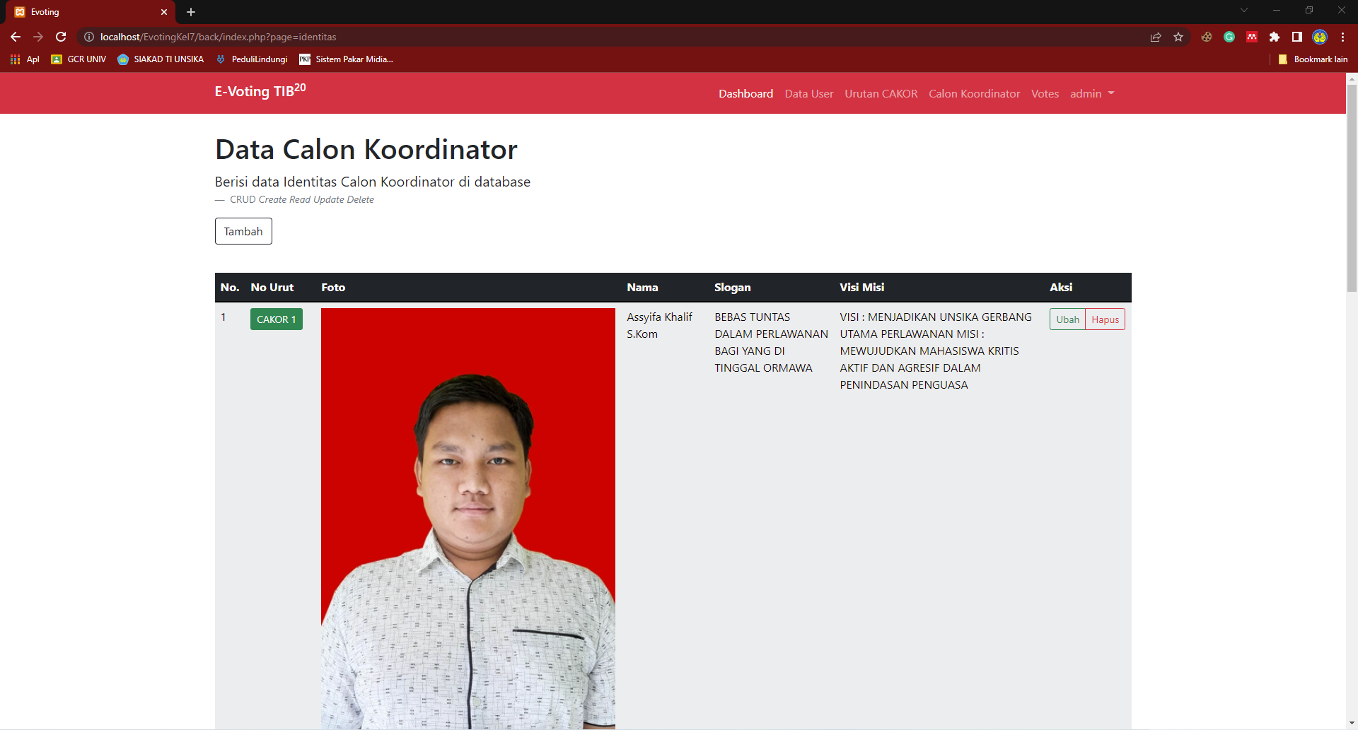 GitHub - Praktikum-PBW/4b-projek-11-evoting