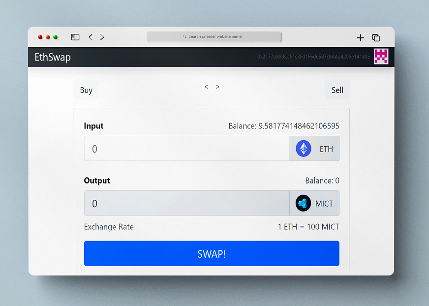 Github Wilhelmmichto Eth Swap Dapp React