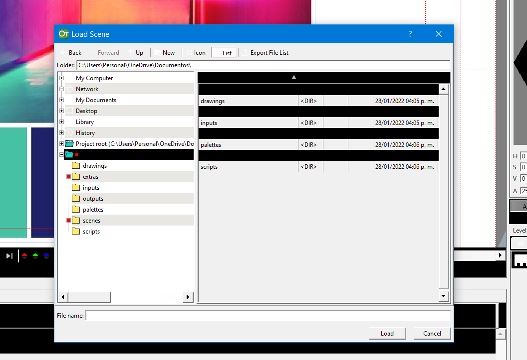Help. Why the screen of my opentoonz looks white and black? · Issue #4238 · opentoonz/opentoonz ...