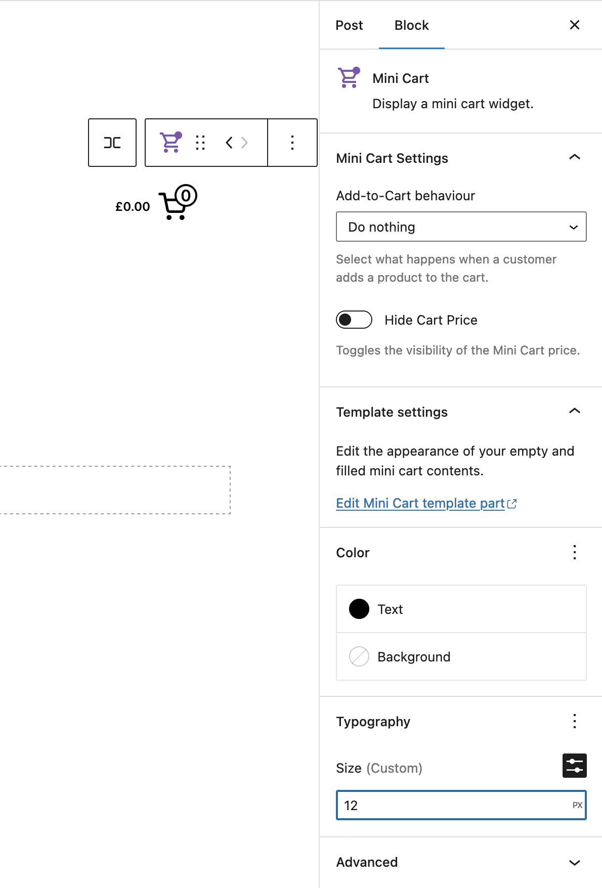 Mini Cart Icon Size Control · Issue 6922 · Woocommercewoocommerce Blocks · Github