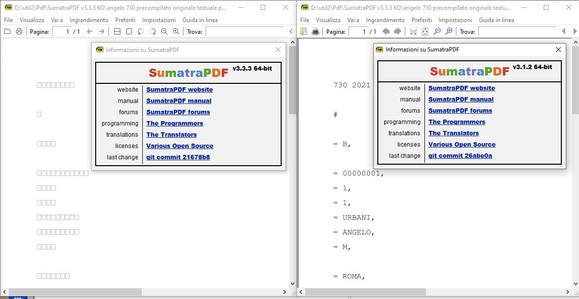 Some "text" objects not displayed in current version · Issue #2273 · sumatrapdfreader/sumatrapdf ...