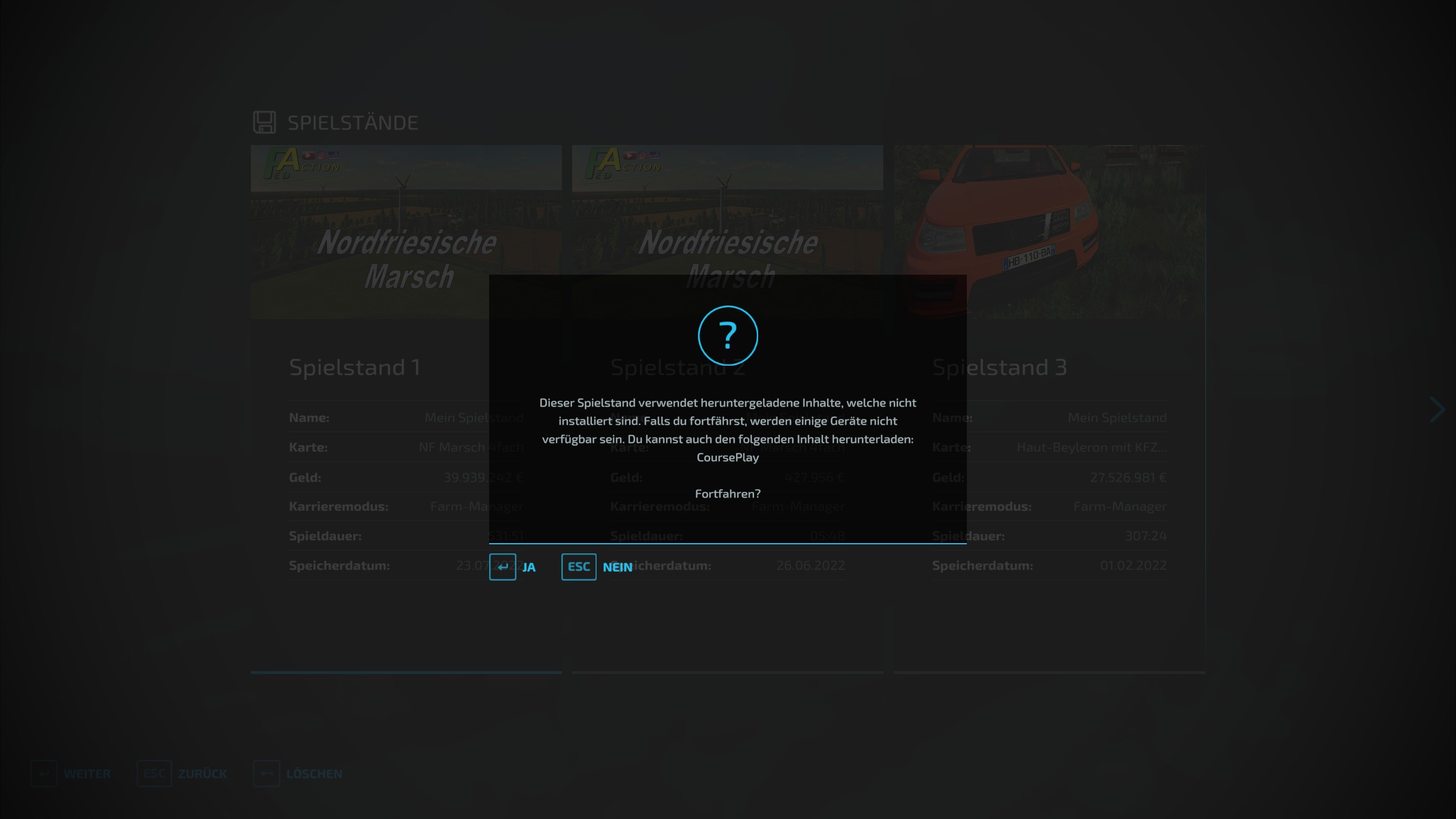 Courseplay for FS22 v7.1.0.1 läuft bei mir nicht · Issue #1798 · Courseplay/Courseplay_FS22 · GitHub