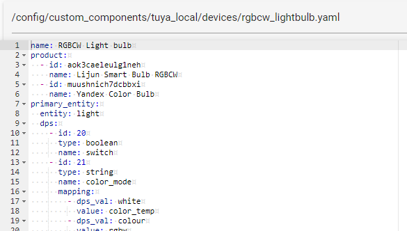 Add New Device (YNDX-00010 RGB Smart LED Bulb) · Issue #187 · make-all ...