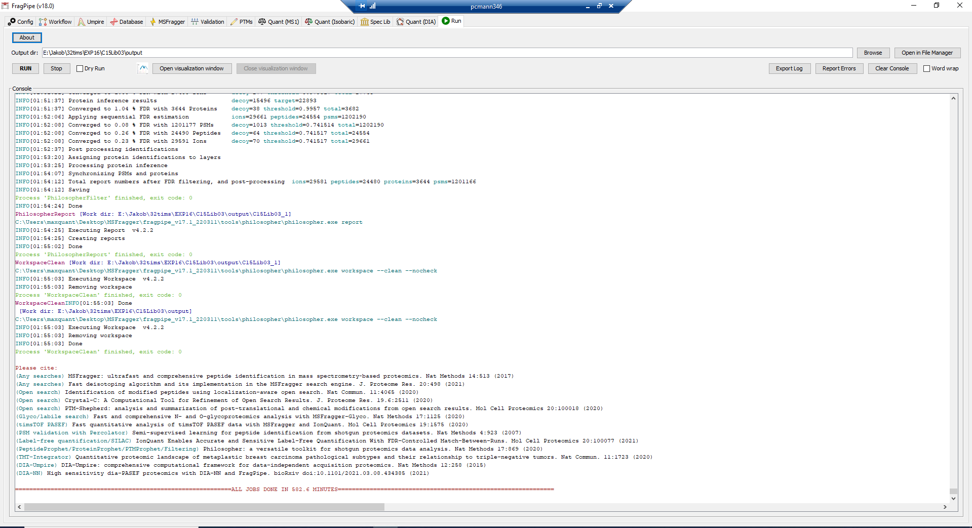 no library file generated · Issue #708 · Nesvilab/FragPipe · GitHub