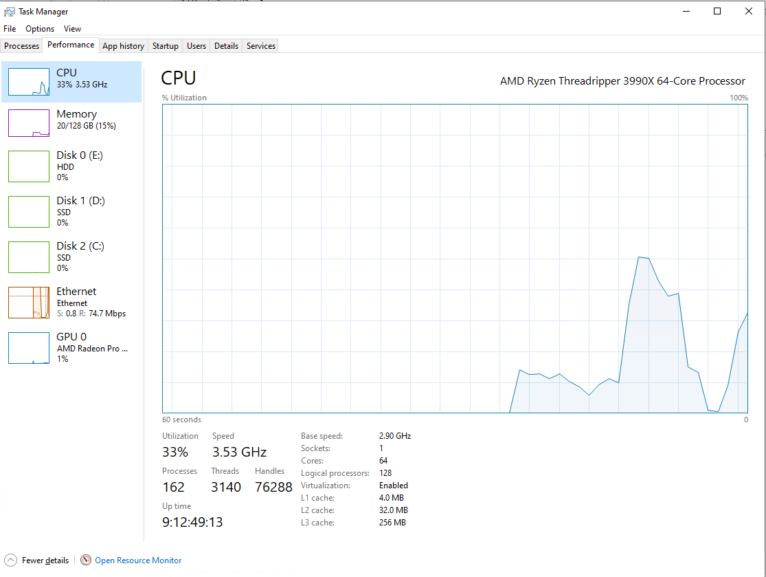 GUI threads limited to 40? (even if computer supports more?) · vdemichev DiaNN · Discussion #390 ...