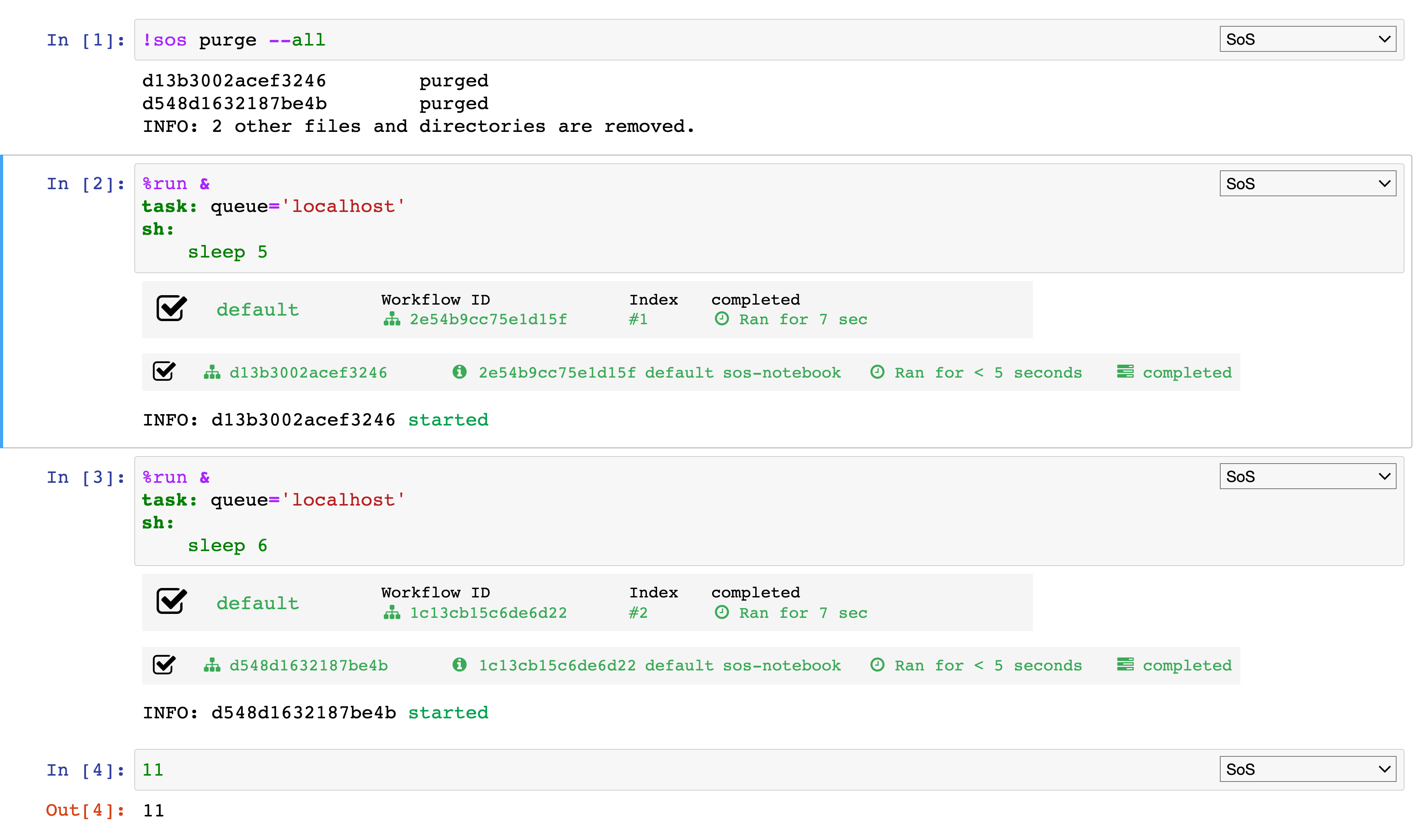 Broken background mode with multiple workflows. · Issue #311 · vatlab/sos-notebook · GitHub